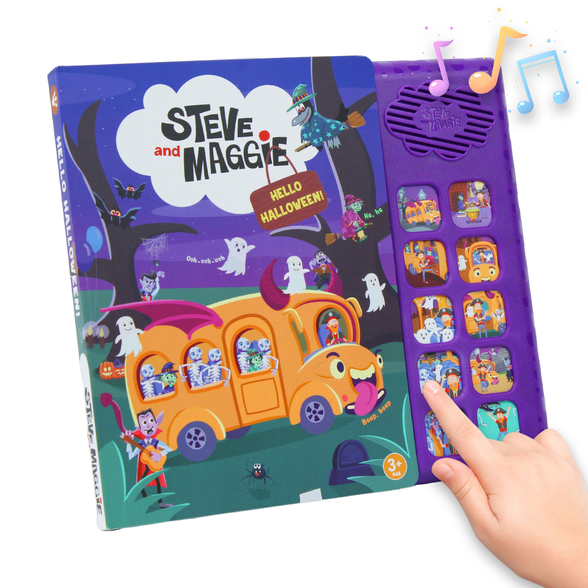 Hello Halloween - Learning Songs Musical Book – Steve And Maggie