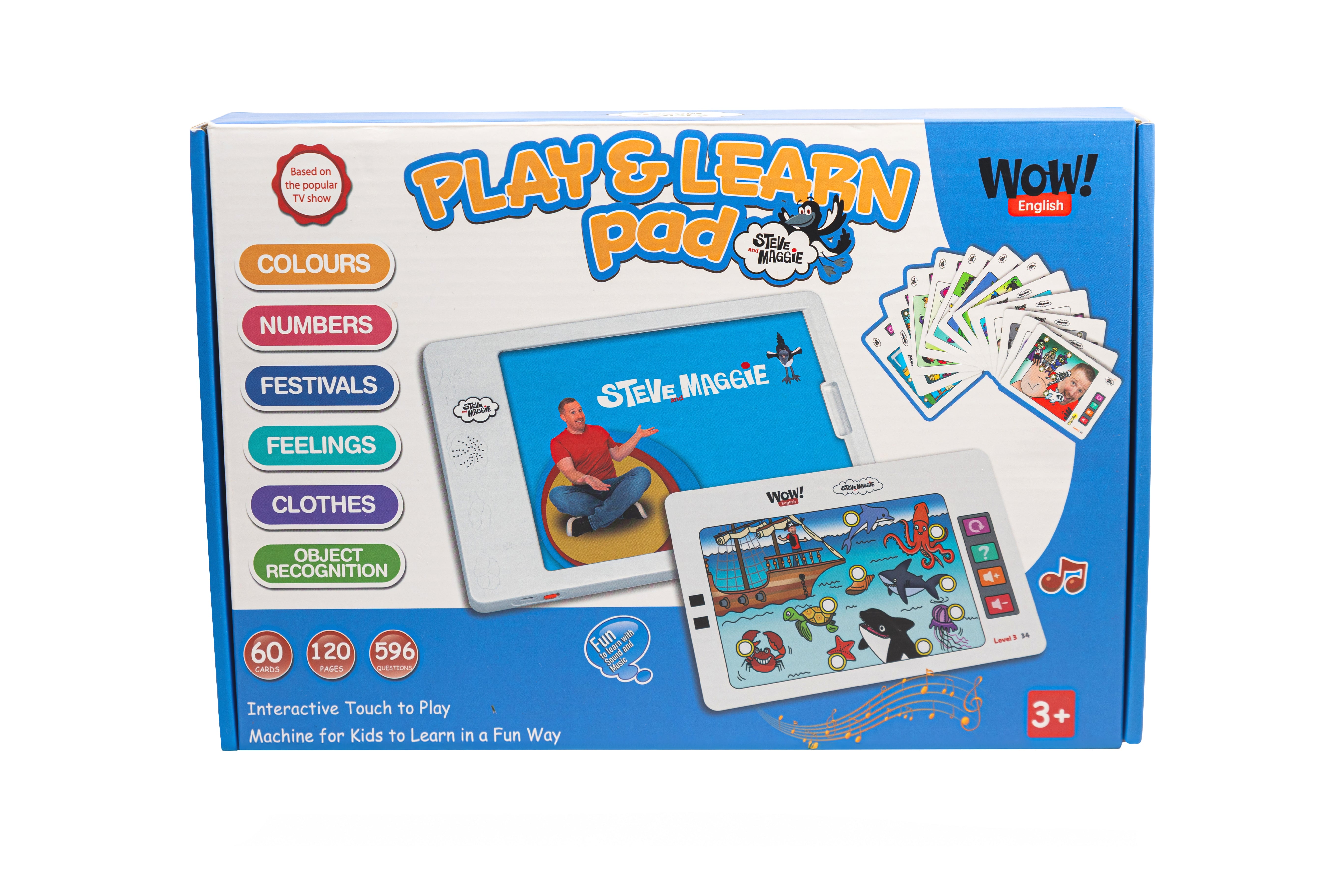 Play & Learn Pad – Steve And Maggie